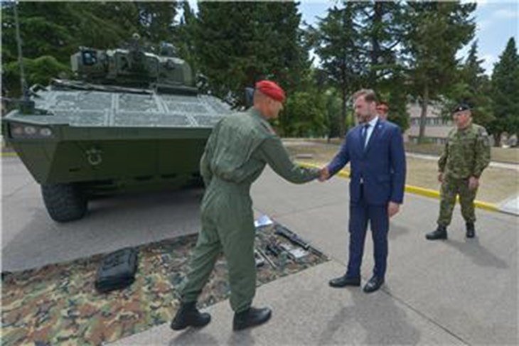 Banožić i Medved čestitali Paucima obljetnicu ustrojavanja 4. gardijske ...