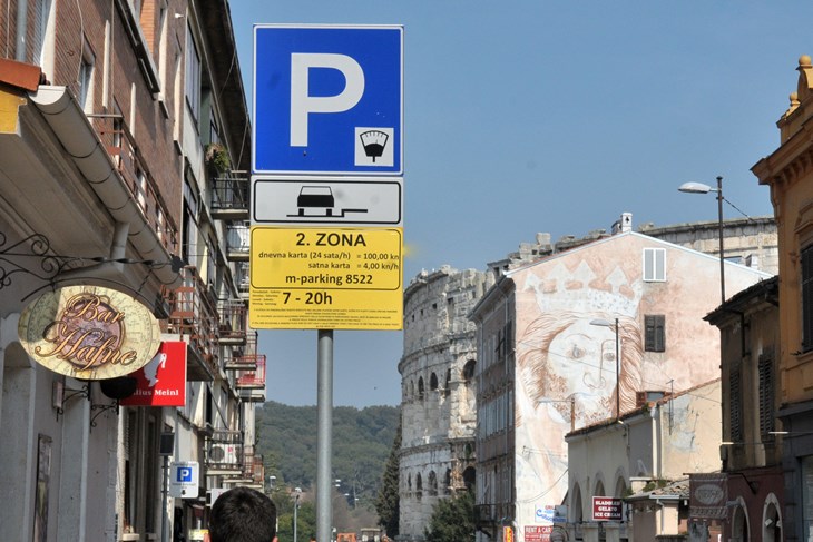 Pula parking pripaja se gradskom trgovačkom društvu, ali ono nije ...