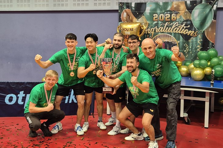 Daniel Rojnić, trener Pule, nakon osvajanja naslova prvaka Hrvatske ...